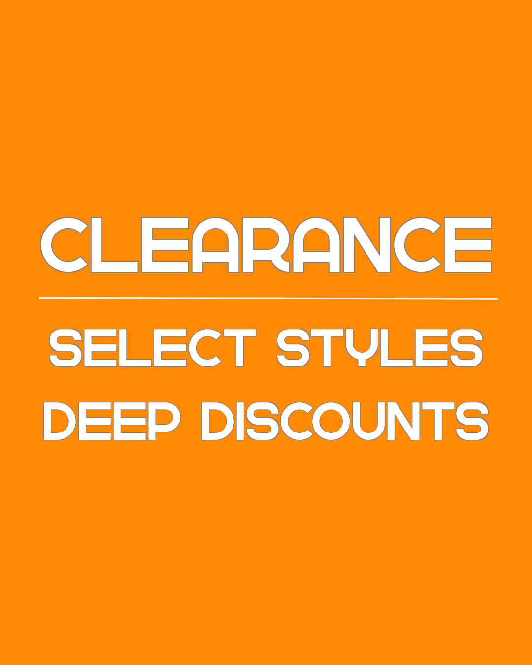 Clearance – Toolbox Men's Supply Company